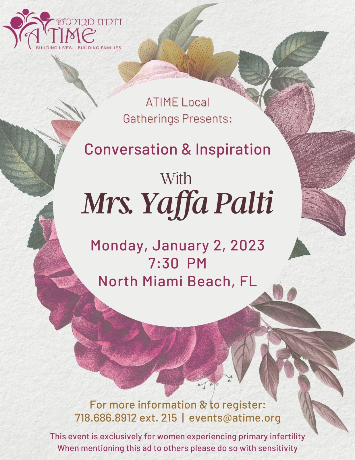 Local Gatherings: Miami Conversation & Inspiration with Mrs. Yaffa ...