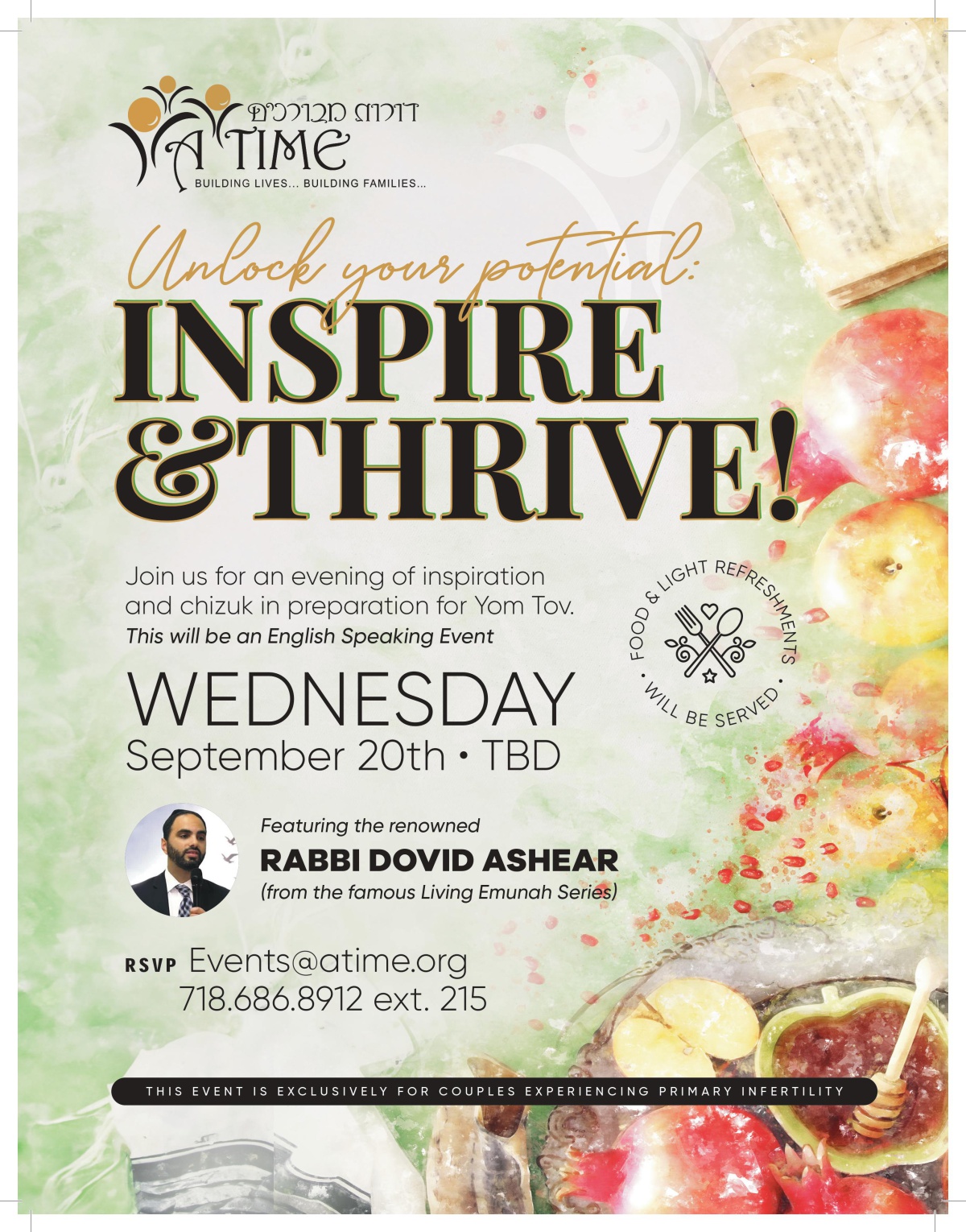 Inspire & Thrive with Rabbi David Ashear – ATime